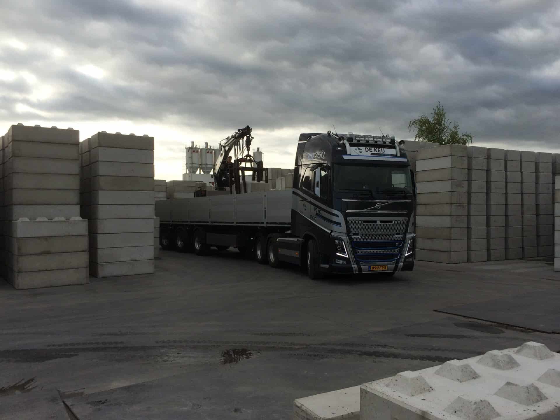 Betonnen stapelblokken | De Keij Betonplaten